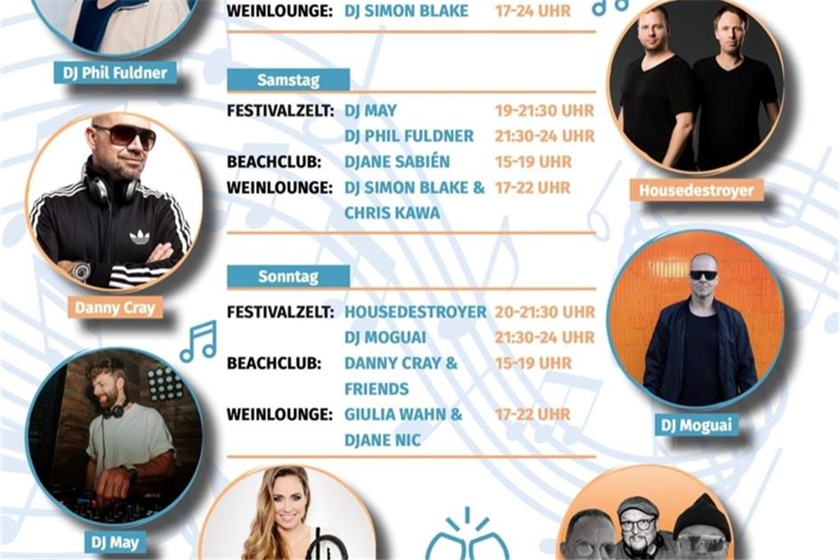 Norderney: Das Party-LineUp zu Pfingsten